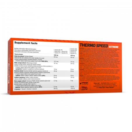 THERMO SPEED EXTREME, 120 CAPSULES